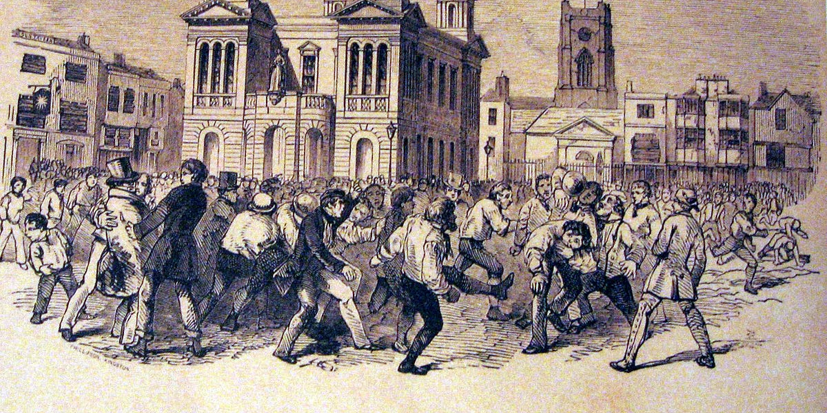 The Persistence of Mob Football - by Daniel Evensen