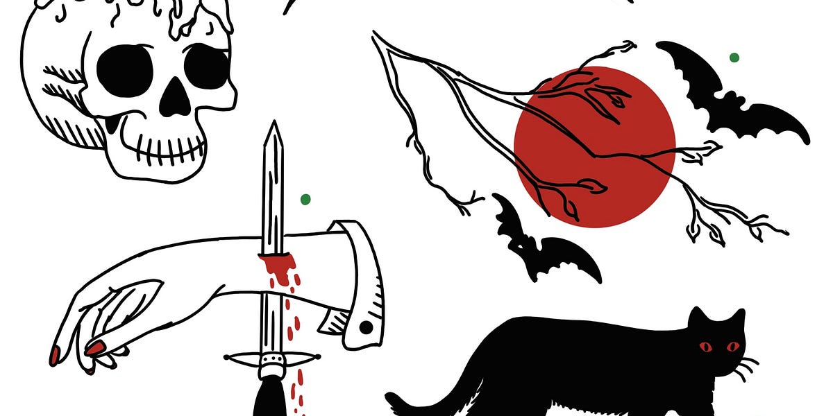 LPH Halloween Tattoo Flash Day! - Lilpeggyhill’s Substack