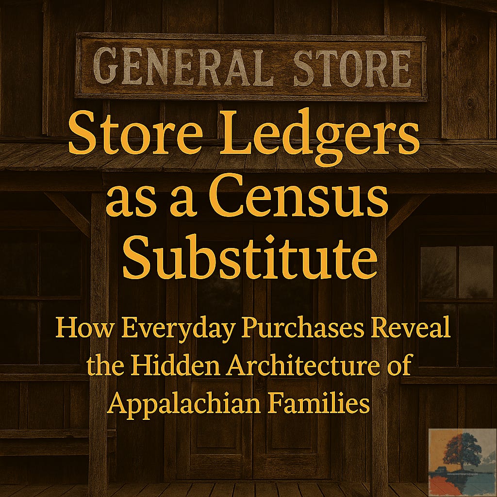 Store Ledgers as a Census Substitute