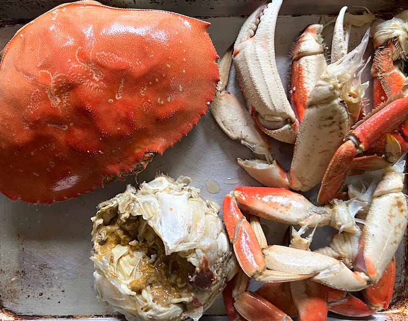 Garlic Black Pepper Crab Recipe - by Andrea Nguyen