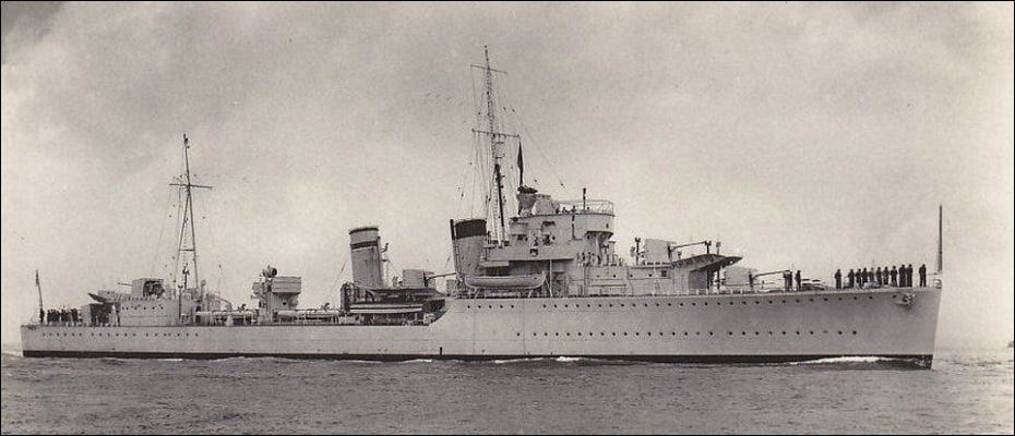 RN Prewar Destroyer Classes - by Thomas M Gregg