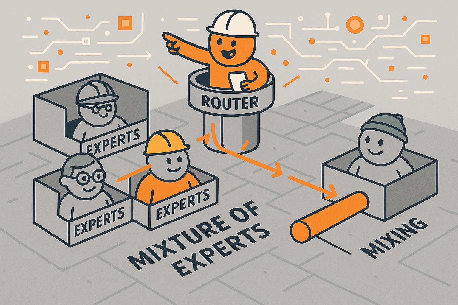How a Mixture of Experts Helps AI - by Oliver Morgan