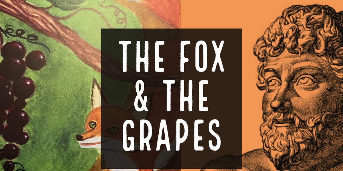 The Fox and the Grapes | Aesop's Fables | Weekly Wisdom | TWOM