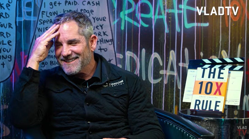 The OT 8 life: Grant Cardone on Scientology, Money, and Xenu