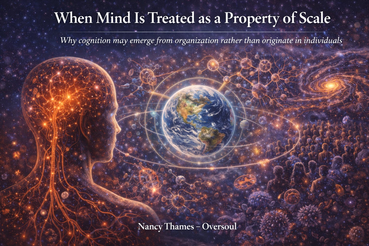 When Mind Is Treated as a Property of Scale