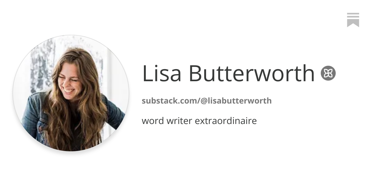 Lisa Butterworth | Substack