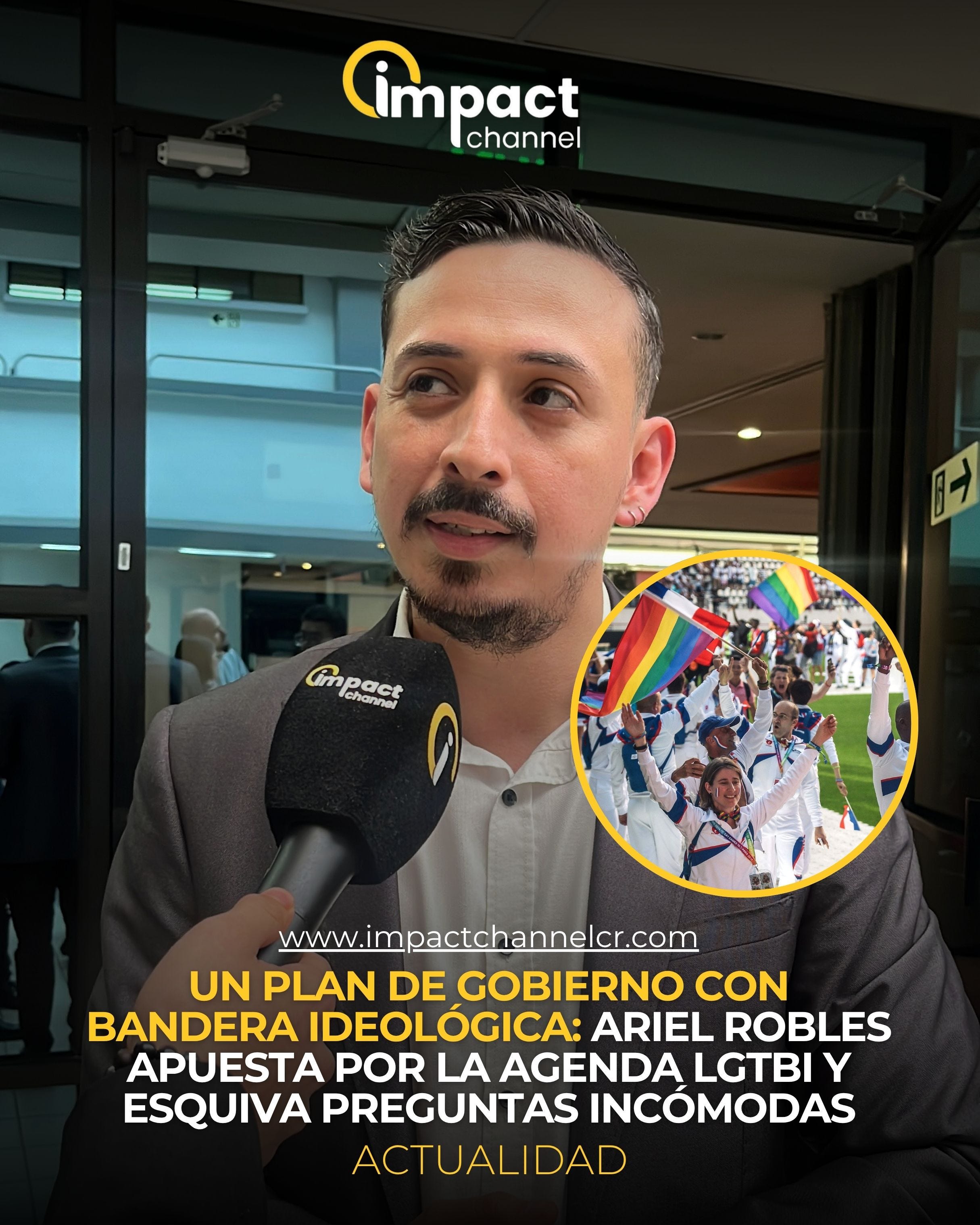 Un plan de gobierno con bandera ideológica: Ariel Robles apuesta por la ...