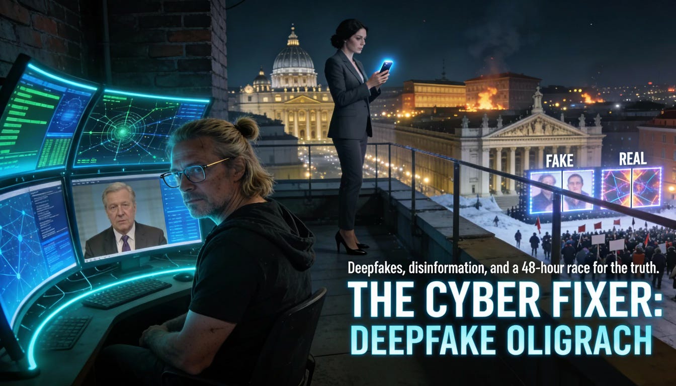 The Cyber Fixer: Deepfake Oligarch - by Lars Hilse
