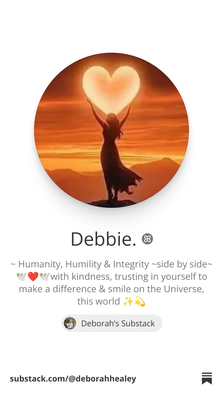 Debbie. | Substack