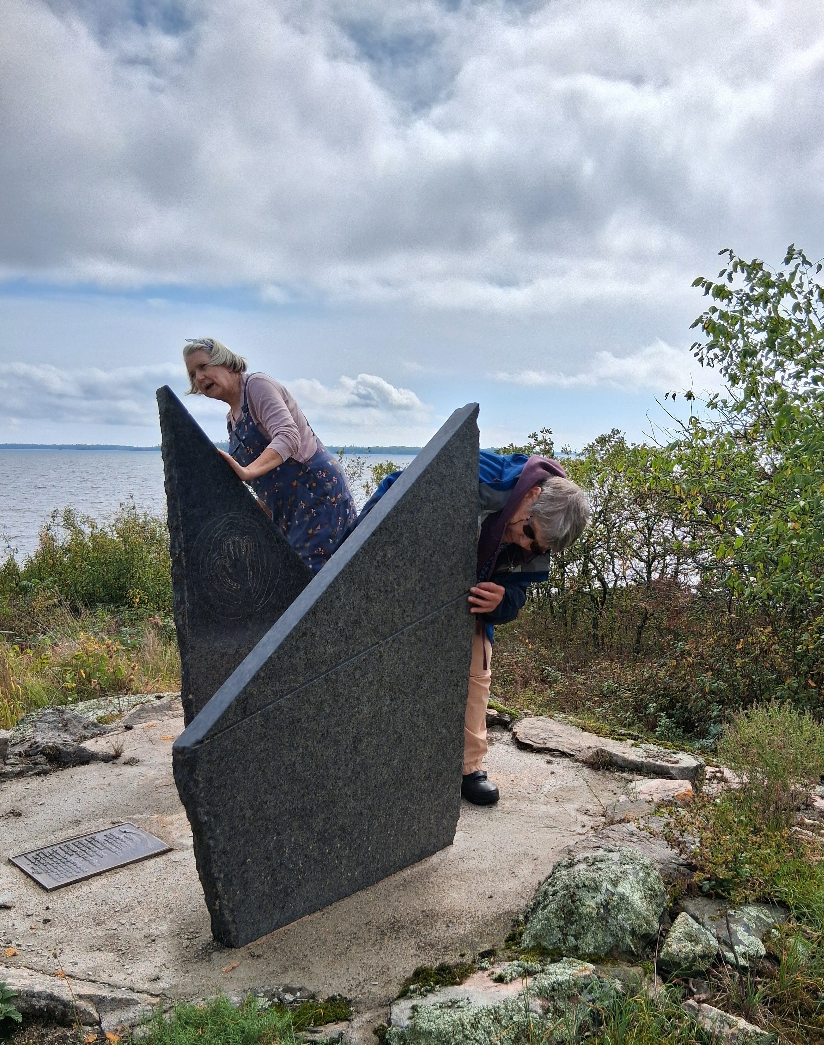 By the Shores of Gitchee Gumee - by Margaret Jane Kravchuk