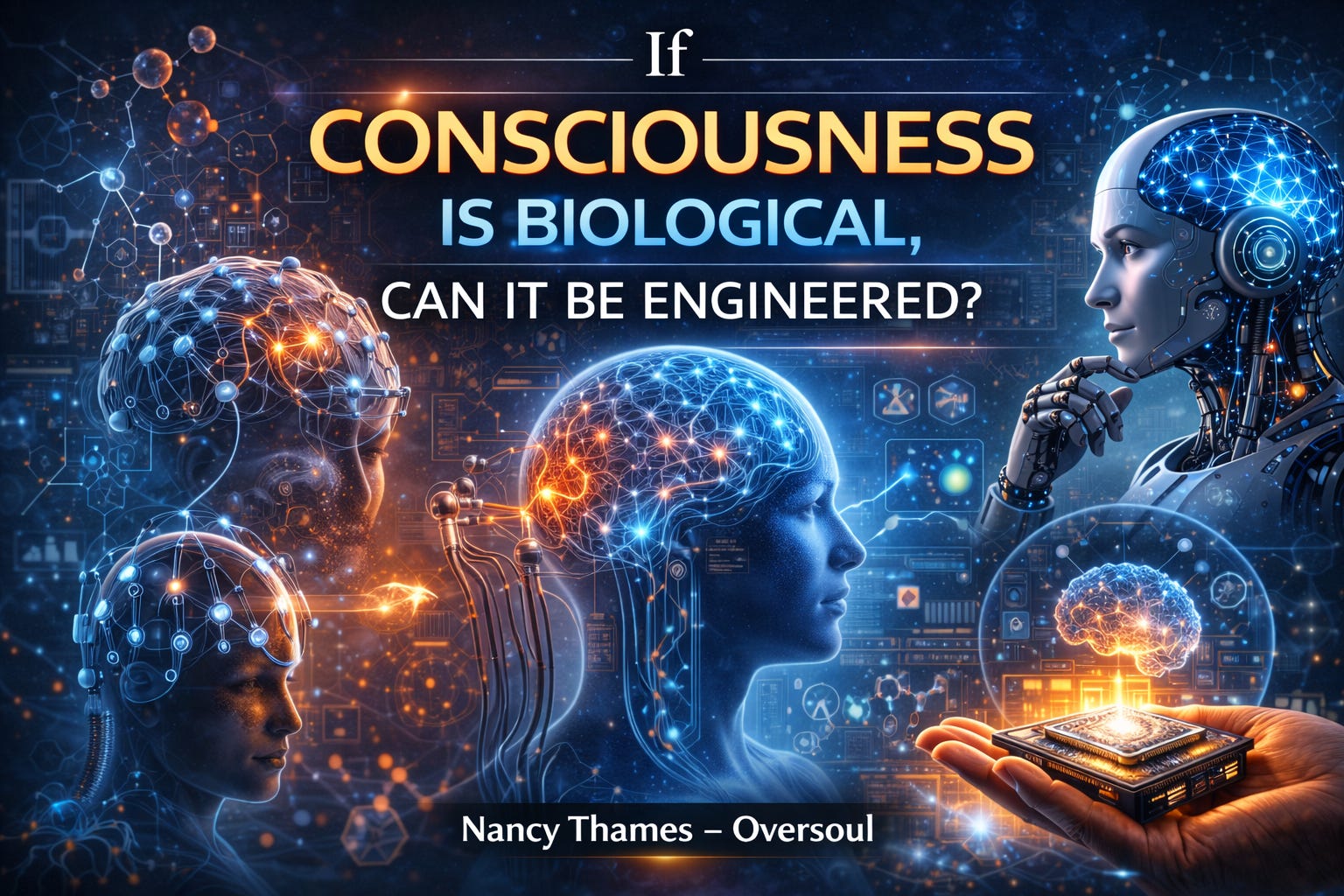 If Consciousness Is Biological, Can It Be Engineered?