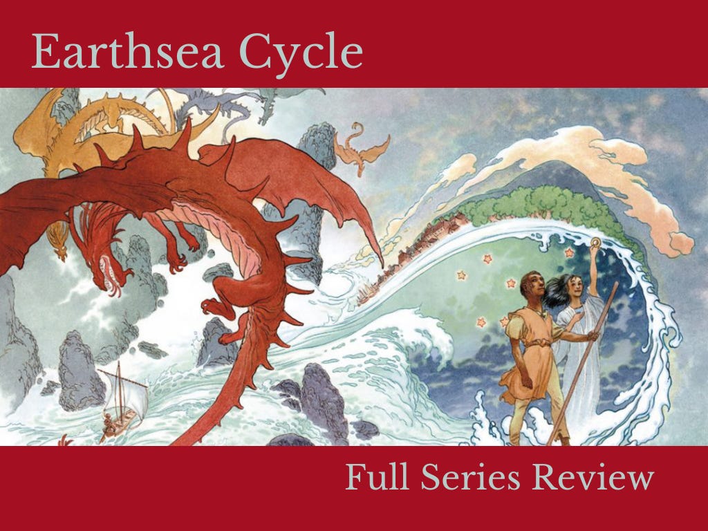 The Earthsea Cycle - Full Series Review - maria's corner