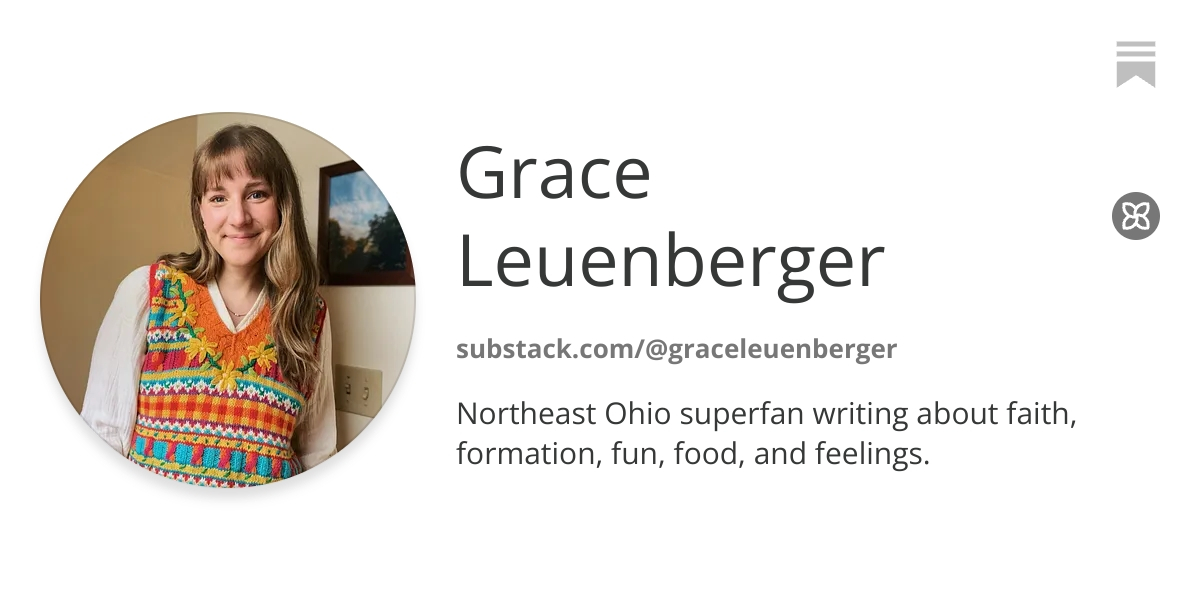 Grace Leuenberger | Substack