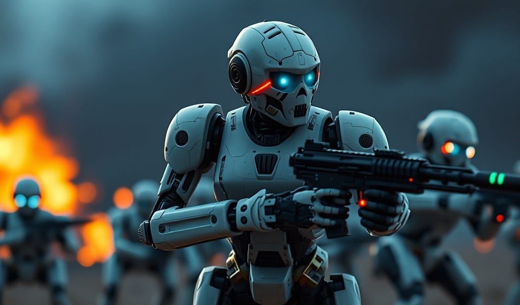 The Rise of the Killer Robots - by Christopher Michael