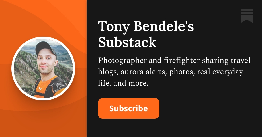 Tony Bendele's Substack | Substack
