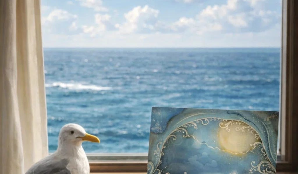 Dog Desk Deluxe Greeting Cards - Artful Cards That Give Back