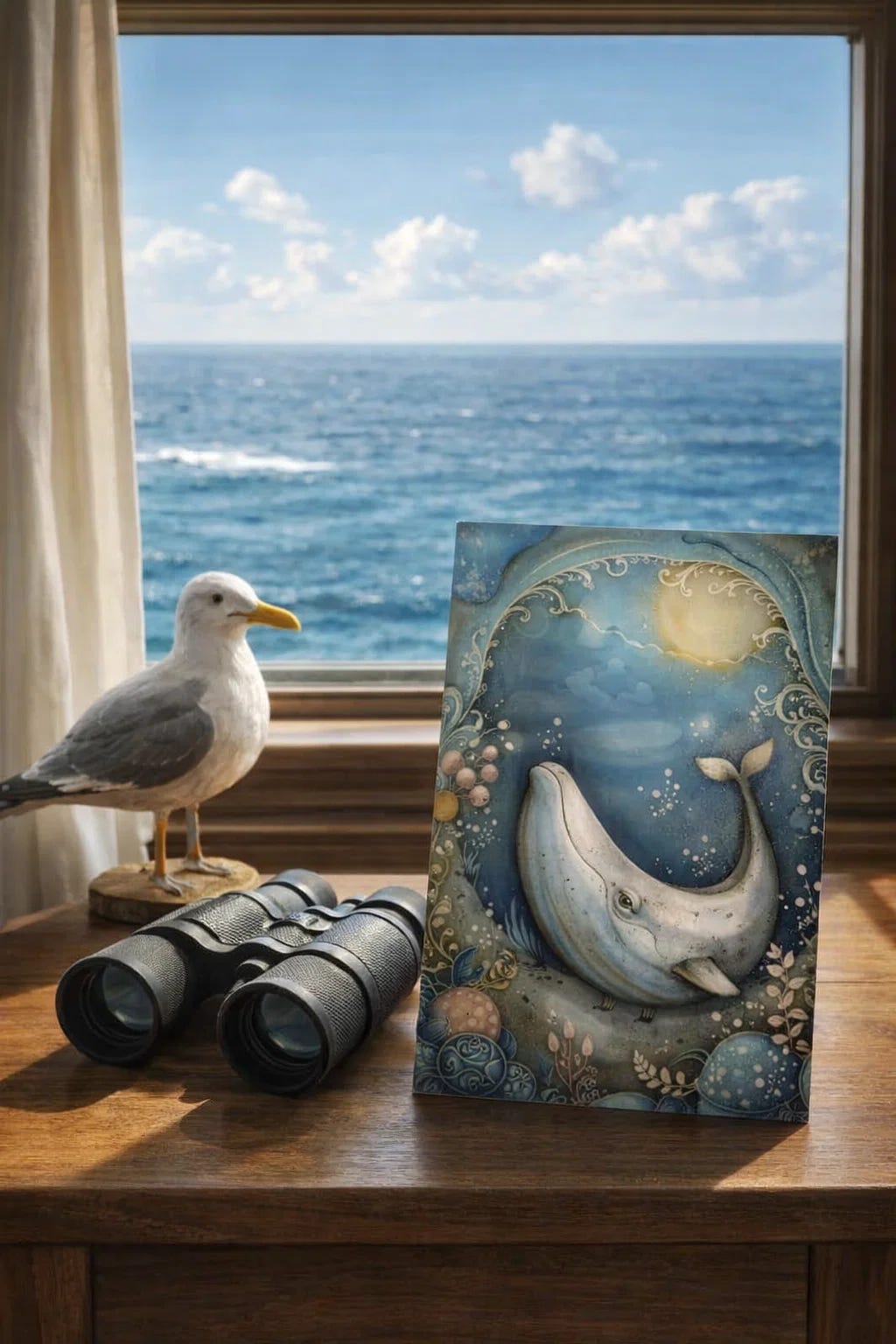 Dog Desk Deluxe Greeting Cards - Artful Cards That Give Back