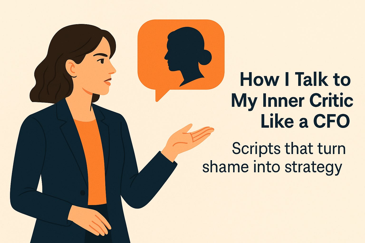 How I Talk to My Inner Critic Like a CFO - by Vickie Helm