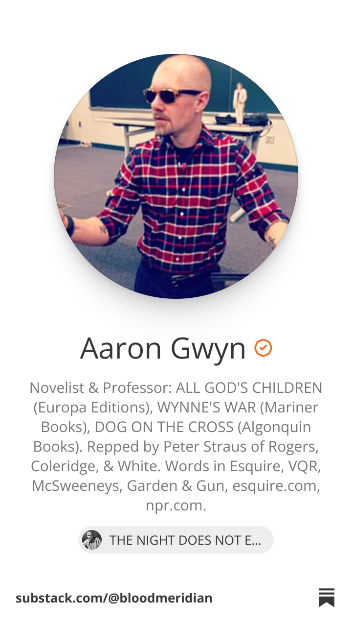 Aaron Gwyn | Substack