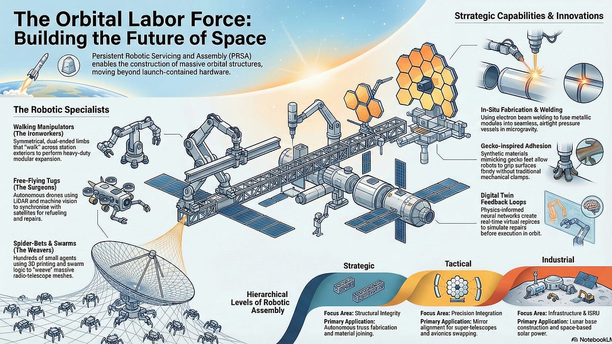 Assembly Robots in Space [Innovation] - by Mandeep Metharu