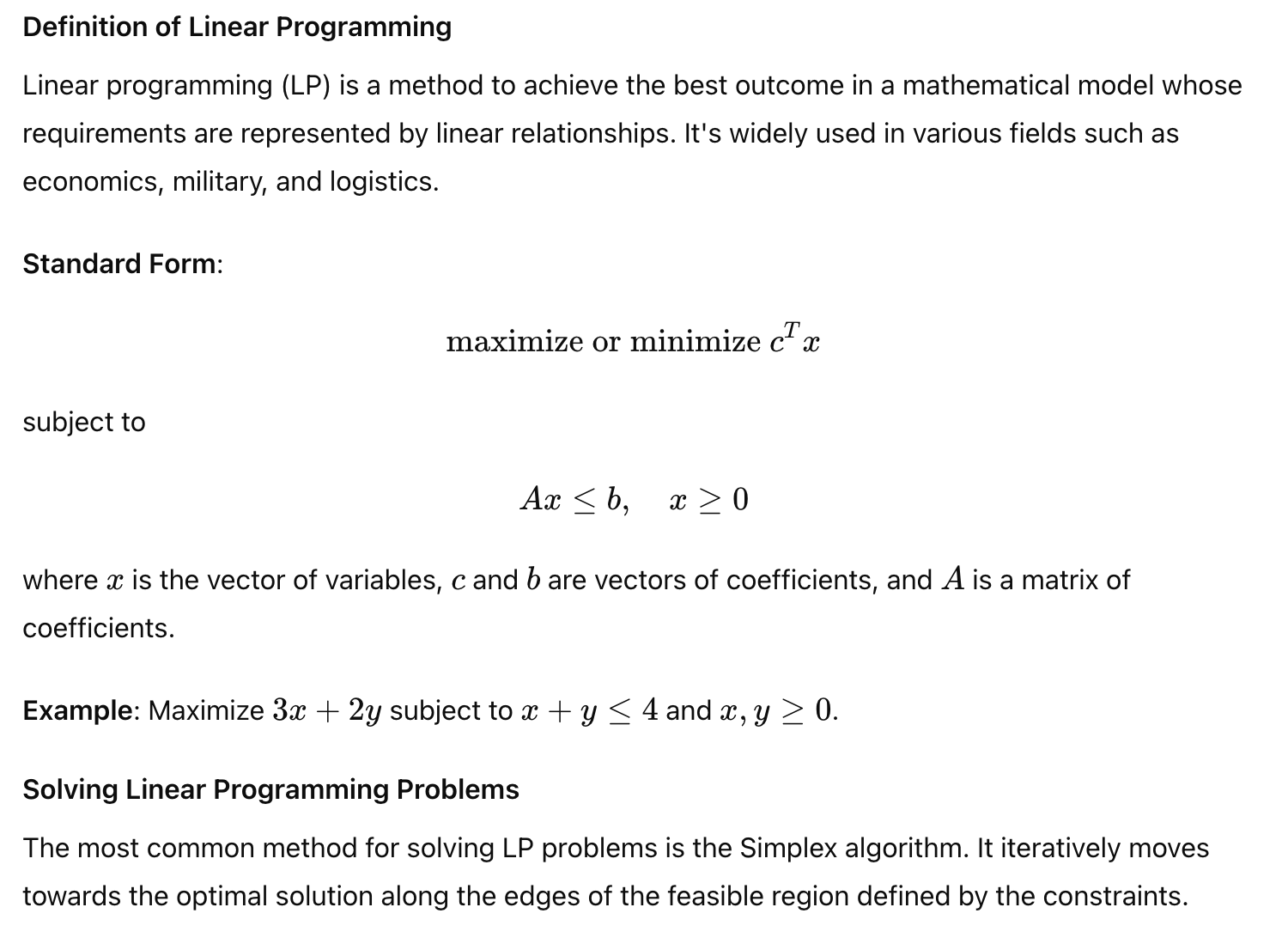 Combinatorial Optimization: Linear + Integer Programming!