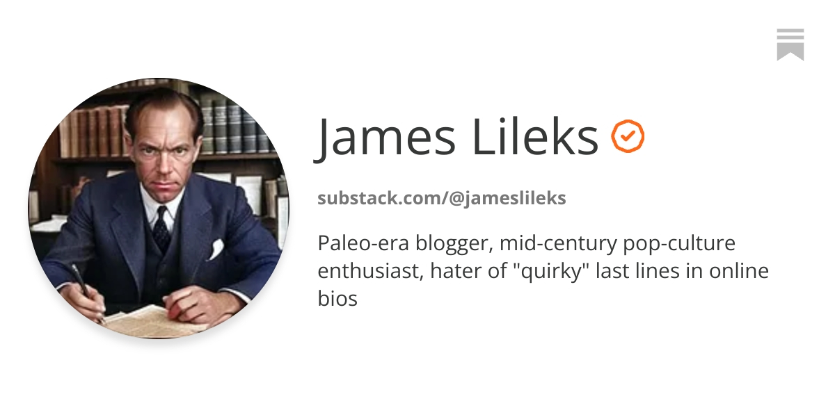 James Lileks | Substack