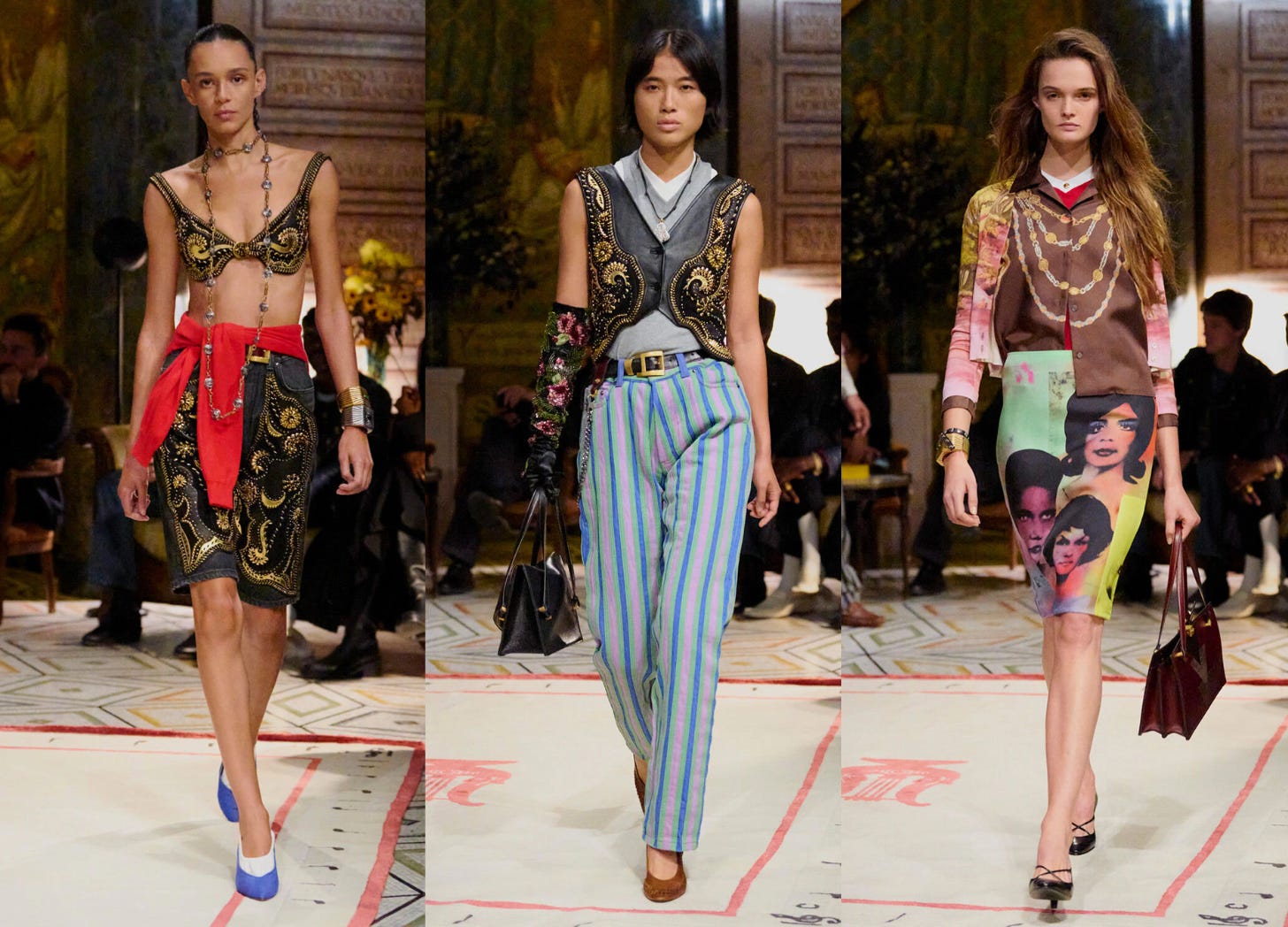 The Versace Shocker - by Amy Odell - Back Row