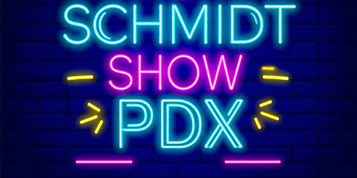 A Double Scoop of Schmidt Show PDX - by Mike Schmidt