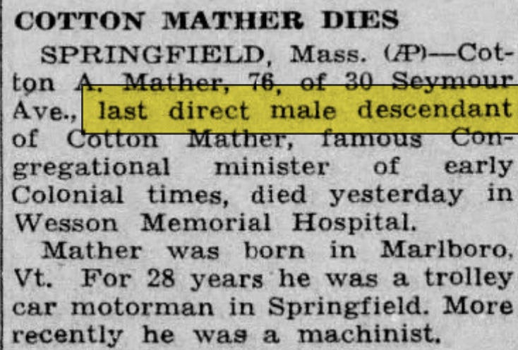 Last Direct Descendant - The Genealogian