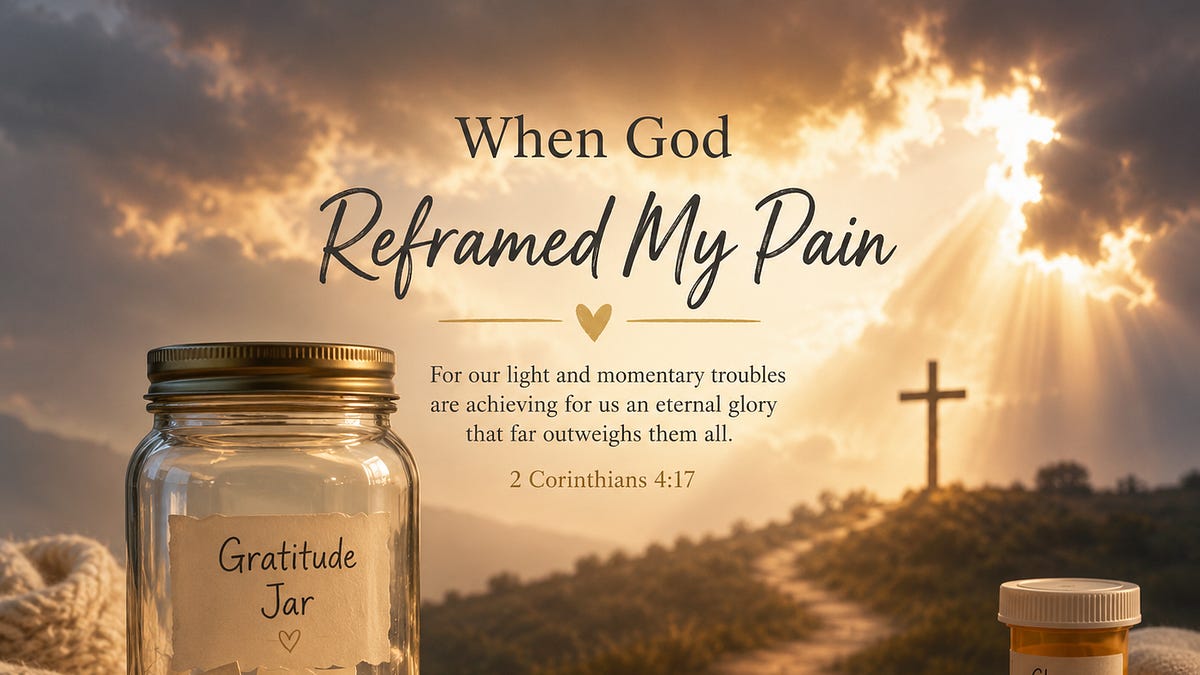 Comments - When God Reframed My Pain - by Chris Russo