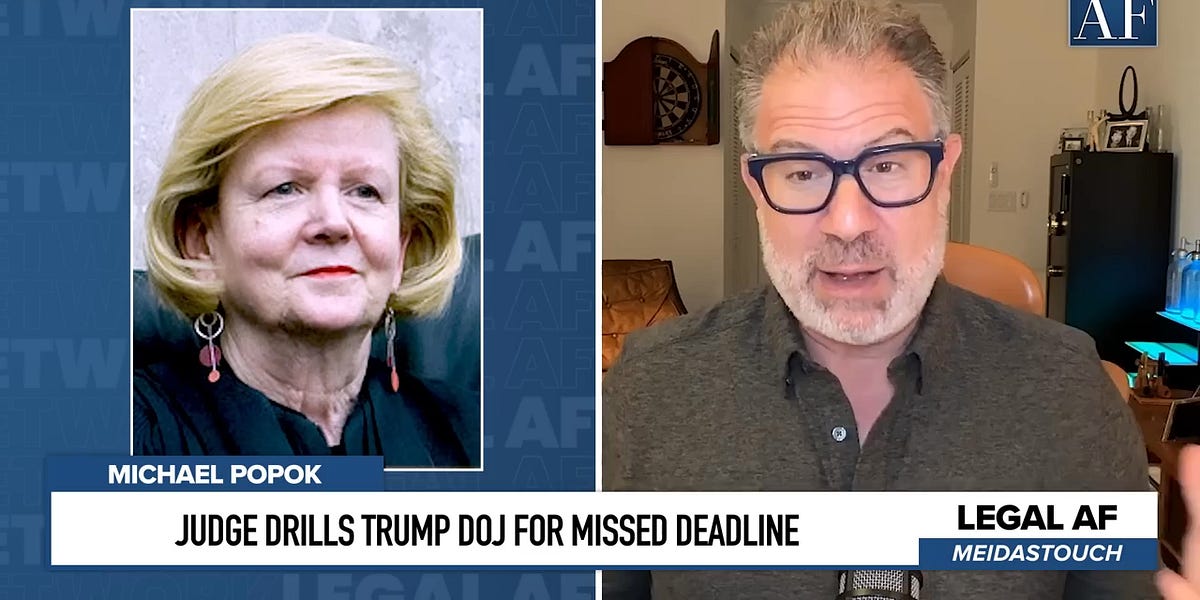 Trump DOJ Excoriated by Federal Judge Over Docket Disaster