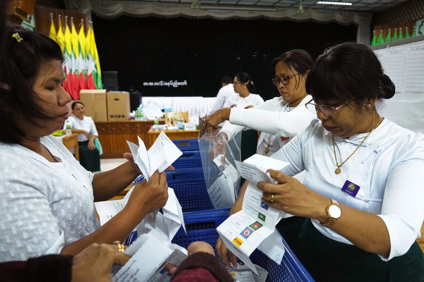 Low Turnout in Second Phase of Myanmar’s ‘Sham’ Election