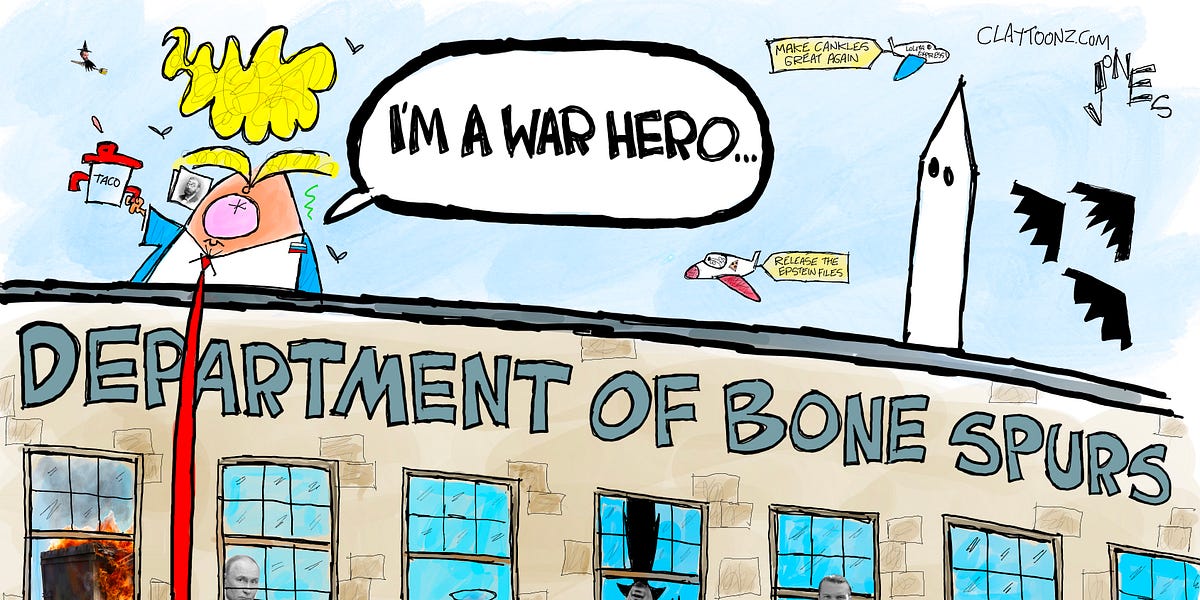 Department of Bone Spurs - by Clay Jones - Claytoonz