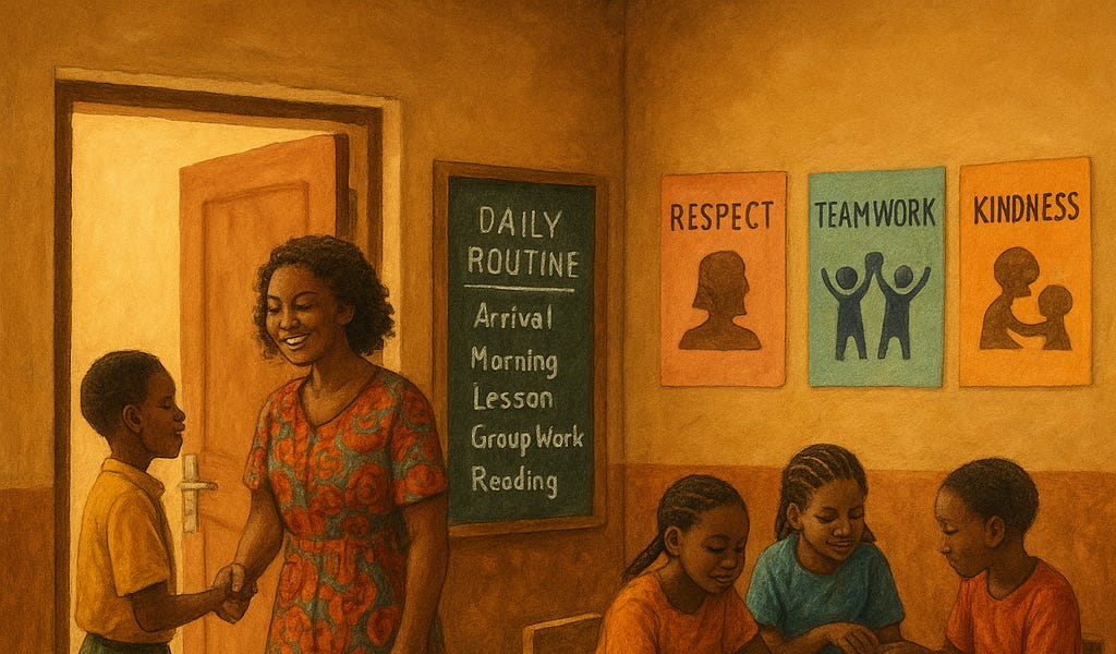 Building Classroom Culture - Routines, Relationships, and Respect.