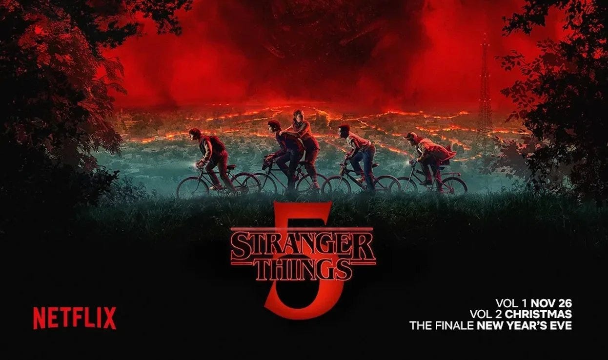TV Review: Stranger Things Season 5 - by M.S. Olney