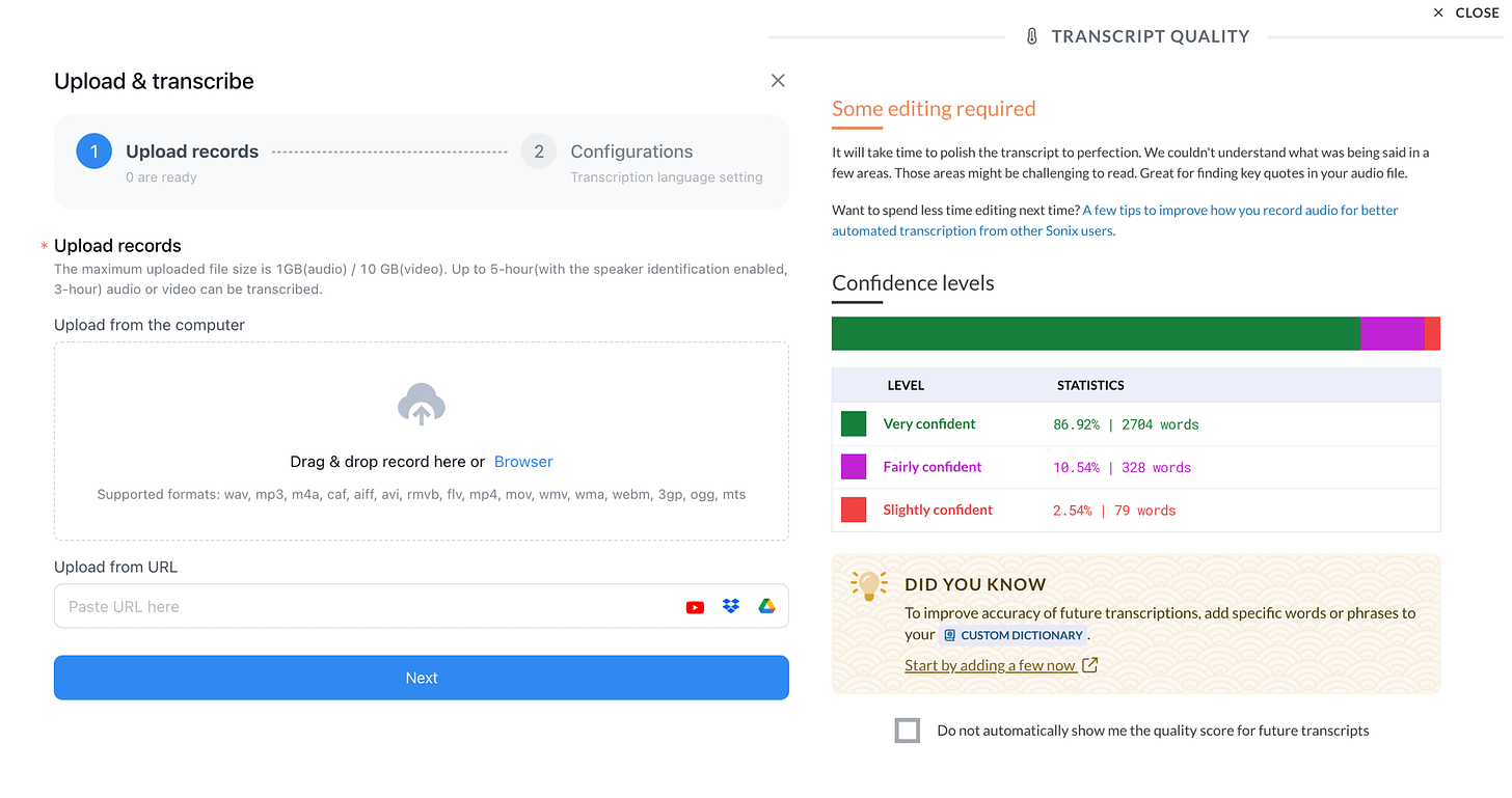 Best AI Transcription Tools: Otter, Sonix, Notta and others