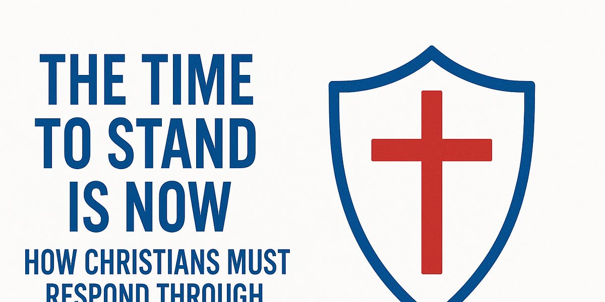 Comments - The Time to Stand Is Now: How Christians Must Respond ...