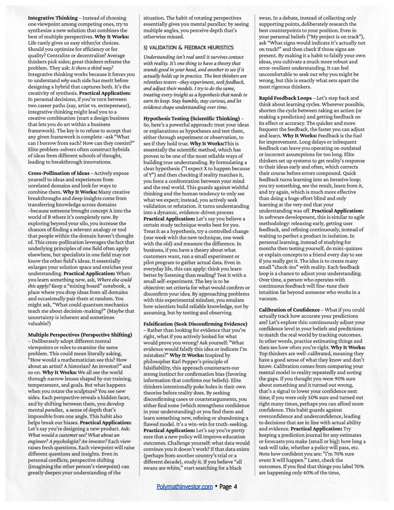Polymath Investor (@polymathinvestor): "Sharing an abridged version of ...