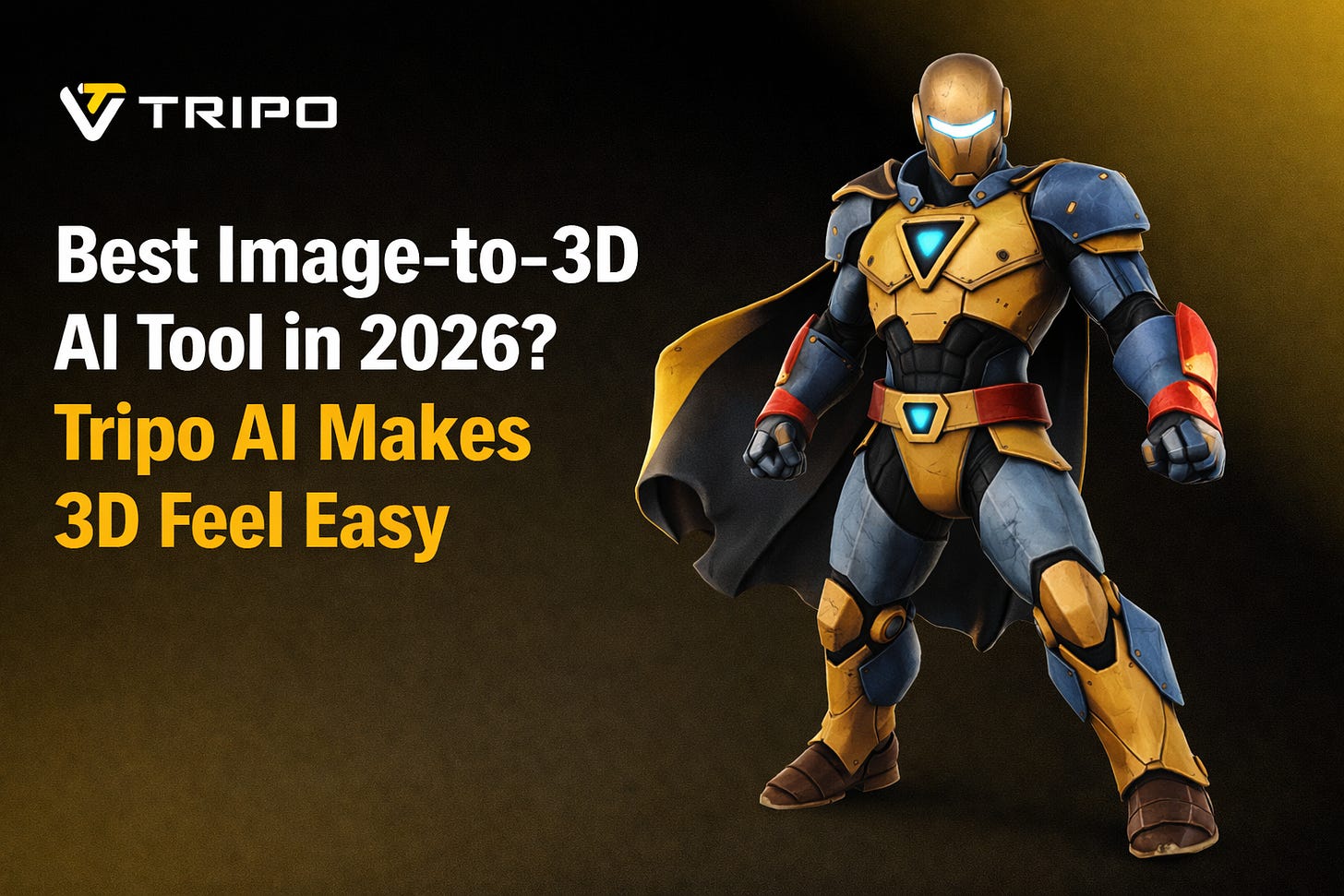 Best Image-to-3D AI Tool in 2026? Tripo AI Makes 3D Feel Easy