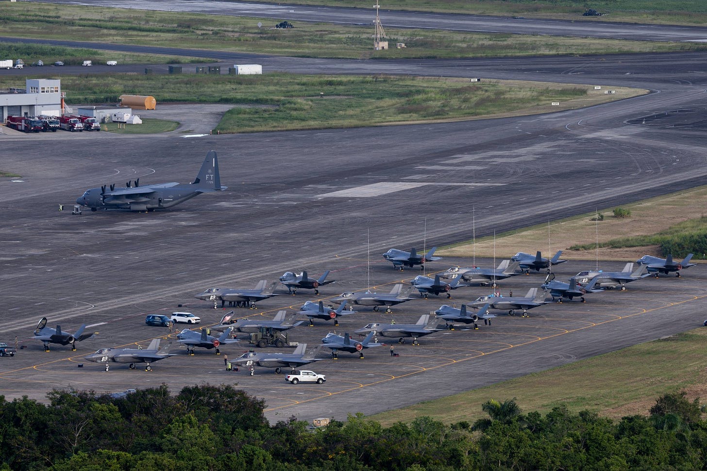 Dec 25: Vermont F-35’s at a US base in Puerto Rico poised to attack ...