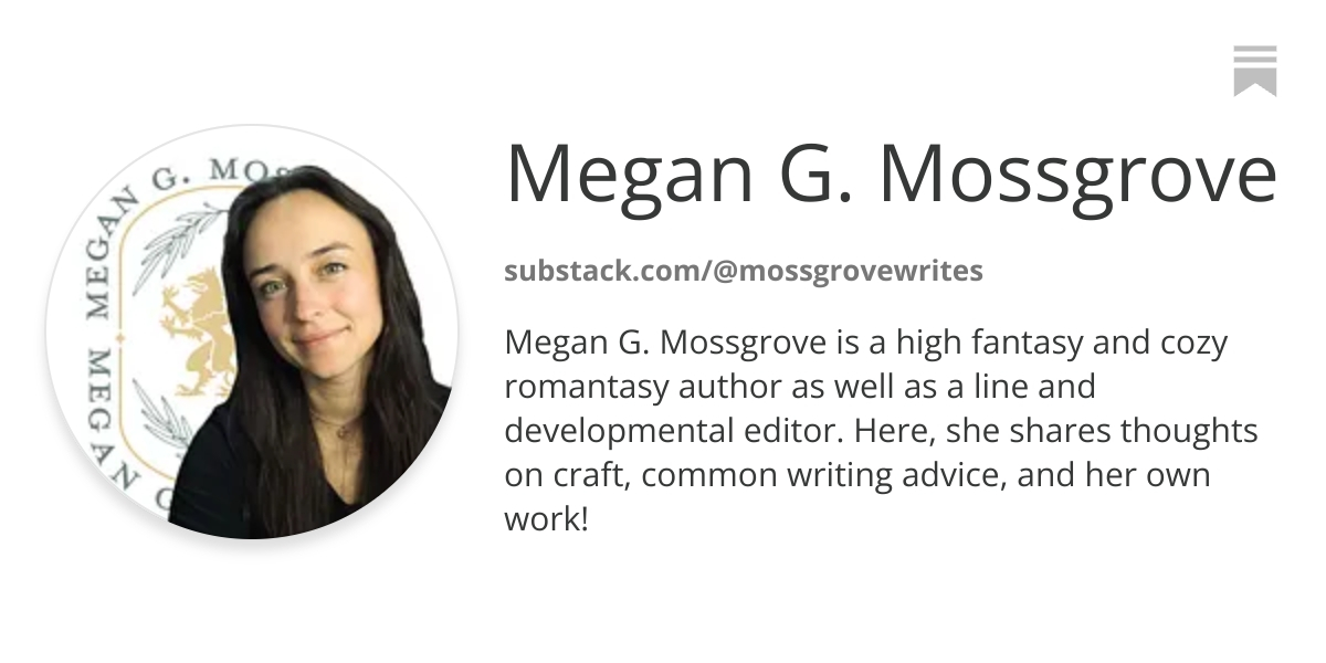 Megan G. Mossgrove | Substack