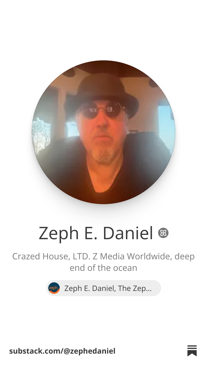 Zeph E. Daniel | Substack