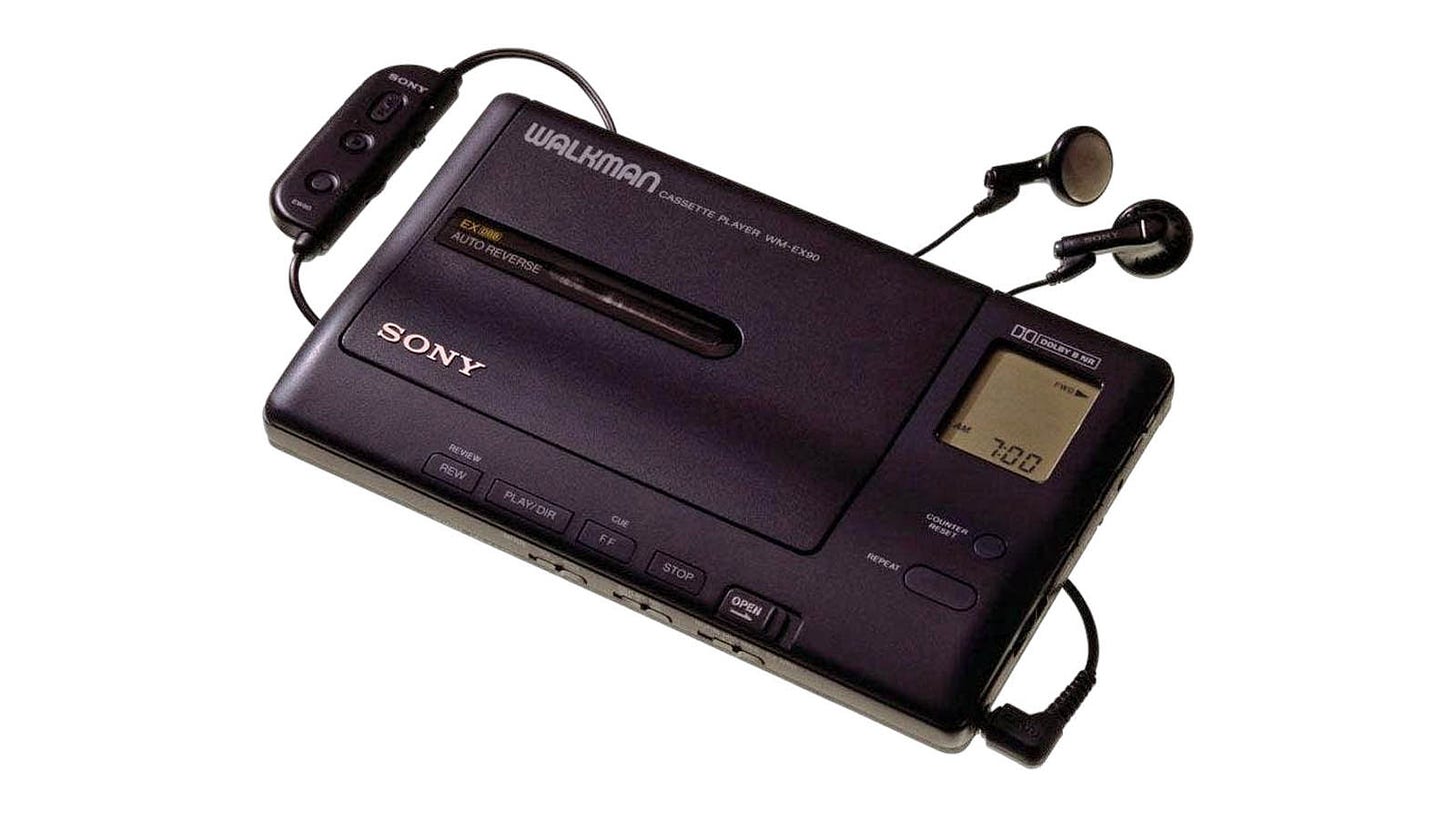 History of The Walkman: A Visual Guide (1979-2004)