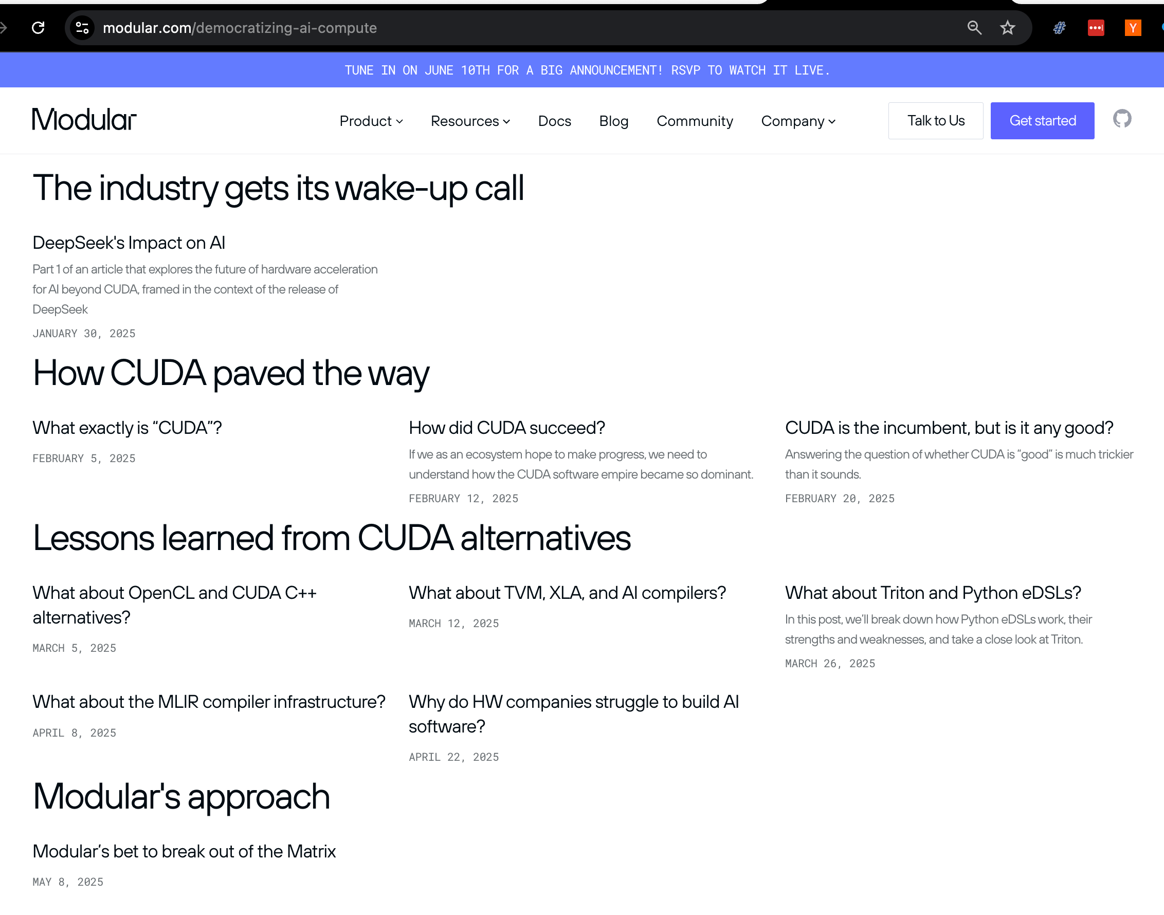 The Shape of Compute — with Chris Lattner for Modular
