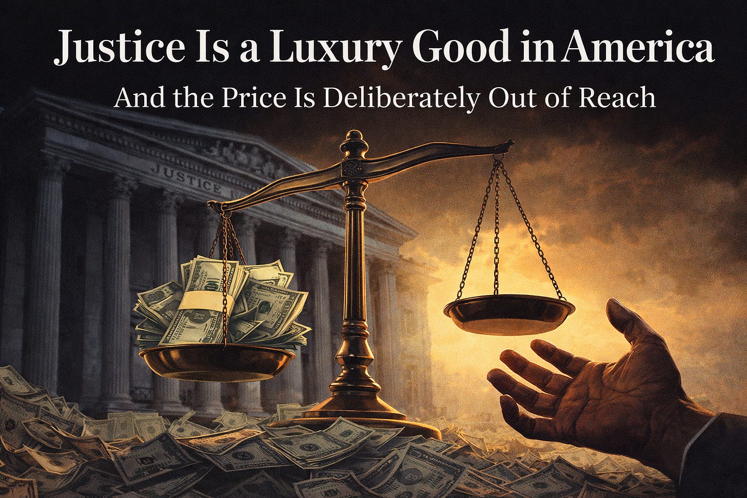 Justice Is a Luxury Good in America - Carey Ann George