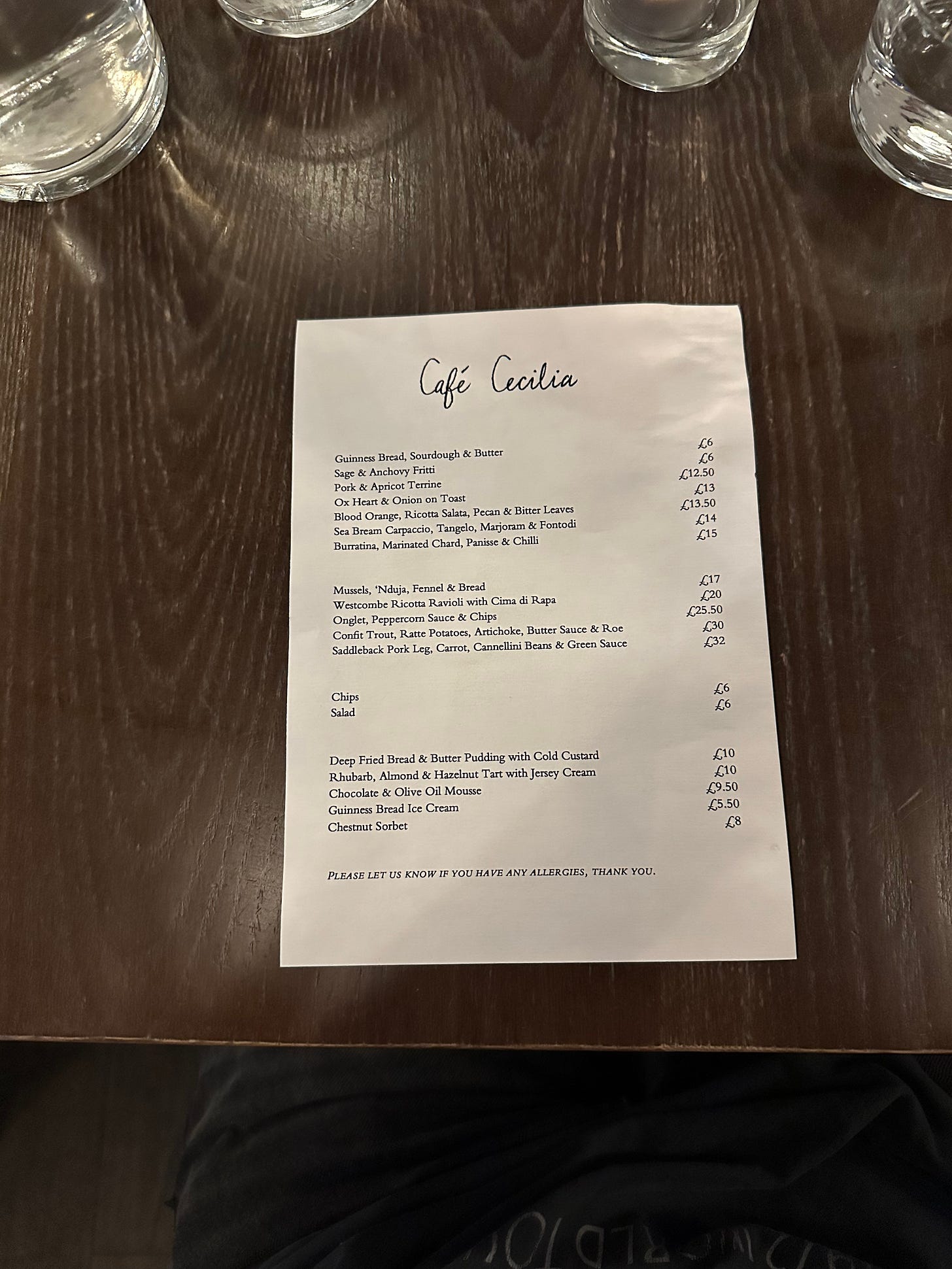 Cafe Cecilia; Hackney, London - by Laila Mirza