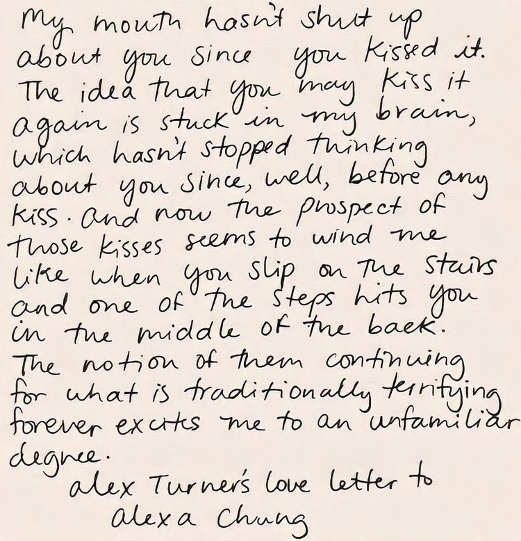 THE Relationship Deep Dive: Alex Turner & Alexa Chung