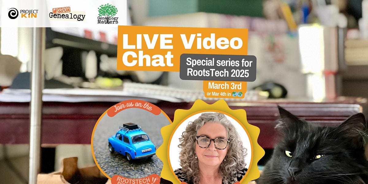 RootsTech Ride Along: Live with Robin Stewart » 3-Mar MT | Pre-show Roundup
