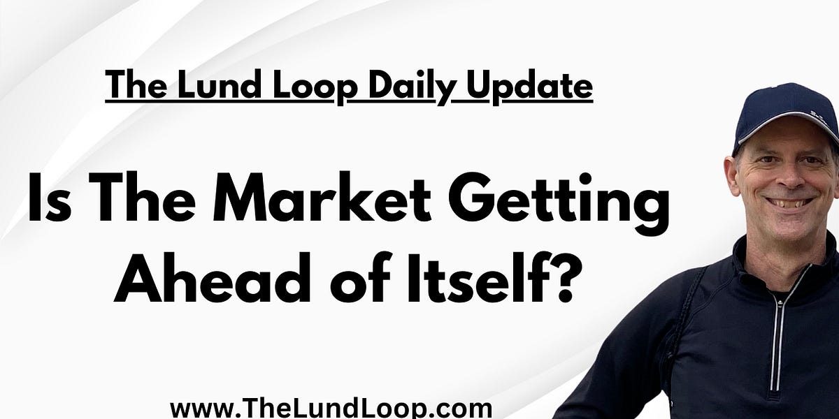Is The Market Getting Ahead of Itself? - The Lund Loop