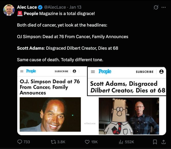 State of Thursday: Scott Adams Never Said Anything ‘Racist,’ And He Was ...